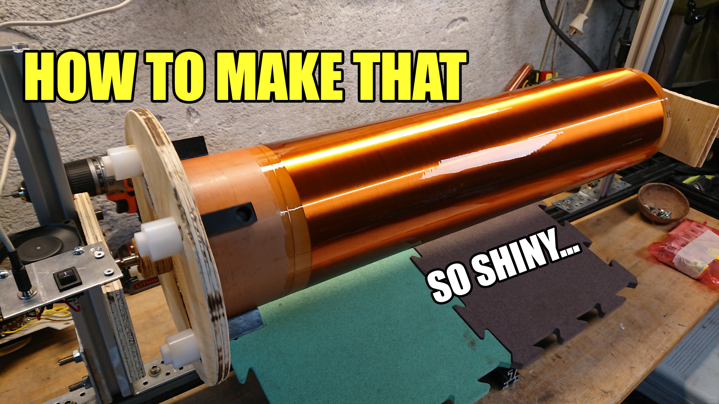 How To Varnish A Tesla Coil Secondary Coil – Kaizer Power Electronics
